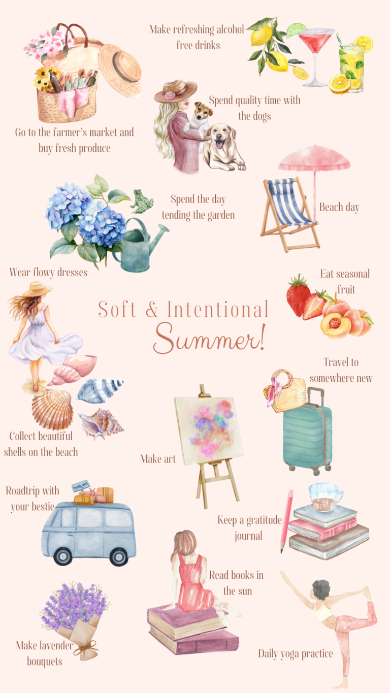 14 ways to have a soft and intentional Summer - Chic Dogs & Magnolia Dreams